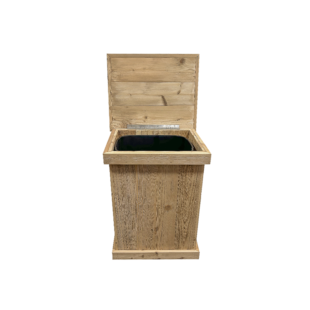 Single Trash Can – Haggards Rustic Goods